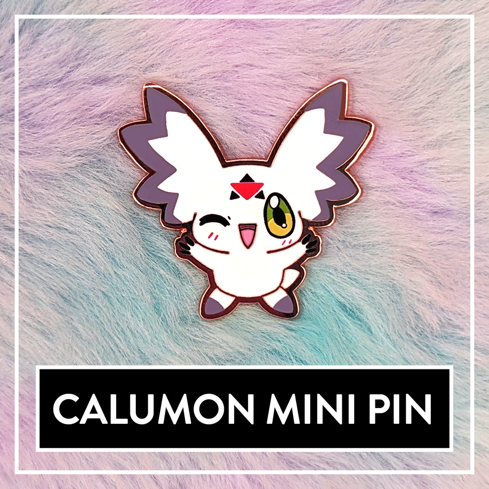 Calumon Digimon Mini Hard Enamel Pin – Myuna Art