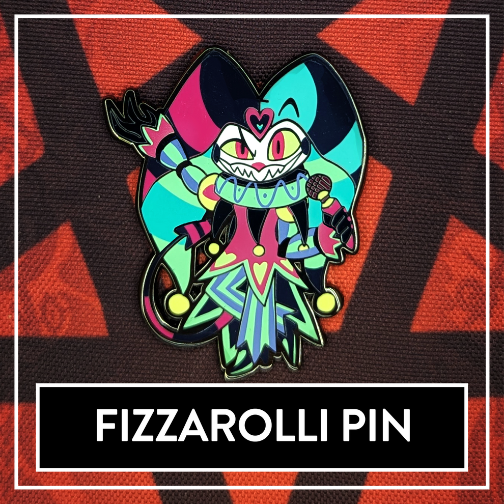 Fizzarolli - Helluva Boss // Helluva Hotel Pin – Myuna Art